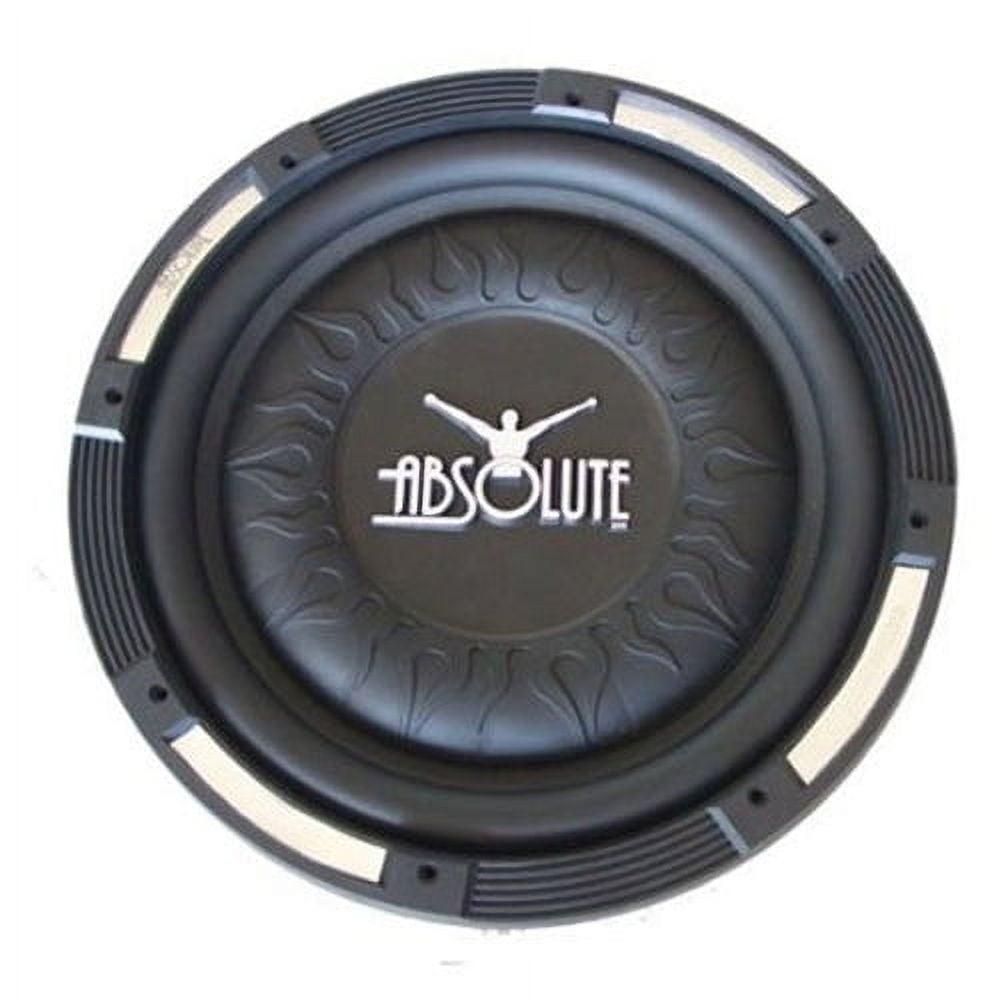 Absolute XS-1000 10" Xcursion Series 1500 Watts Single 4 ohm Slim ...