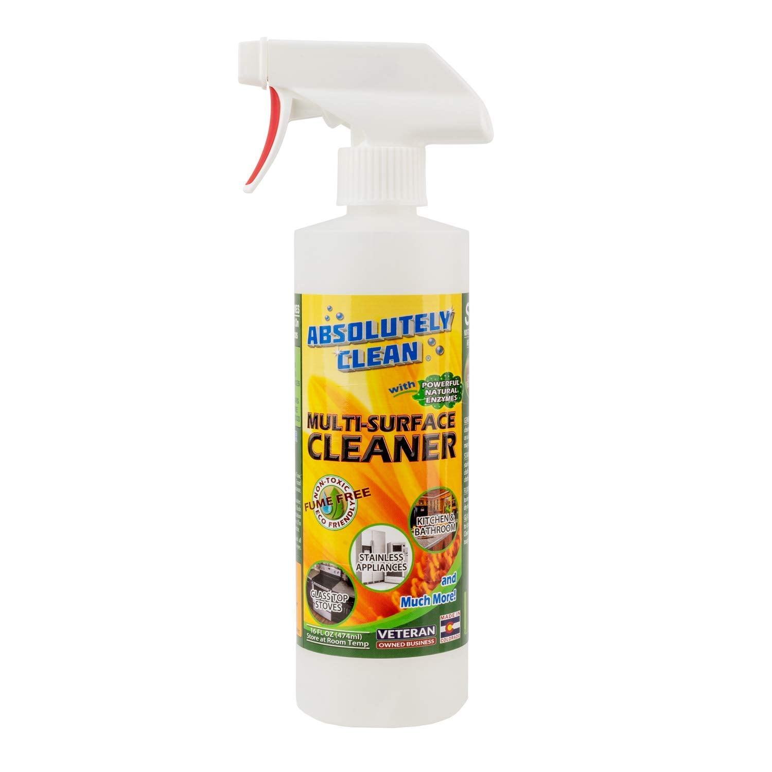 Absolutely Clean Amazing Stainless Steel Cleaner - Natural Enzymes Make ...
