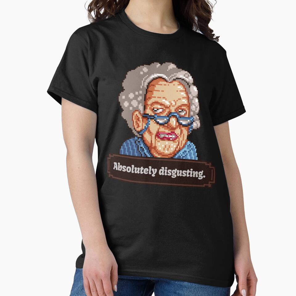 Absolutely Disgusting Sarcastic Internet Meme Reaction Graphic Unisex T ...
