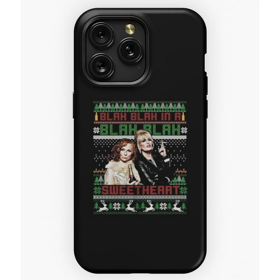Absolutely Fabulous Blah Blah Funny Christmas A4781 Phone Case for ...