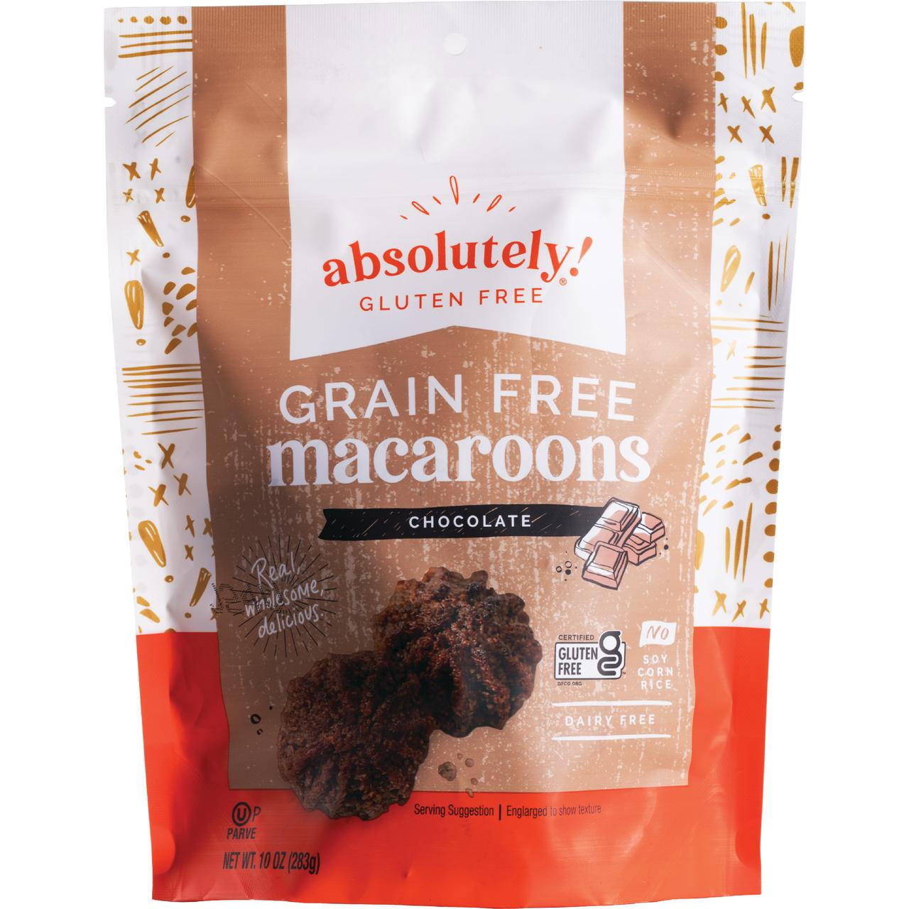 Absolutely Gluten Free Chocolate Macaroons, 10 Oz - Walmart.com