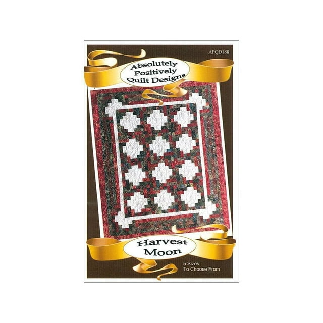 Absolutely Positively Quilt Des Harvest Moon Ptrn - Walmart.com