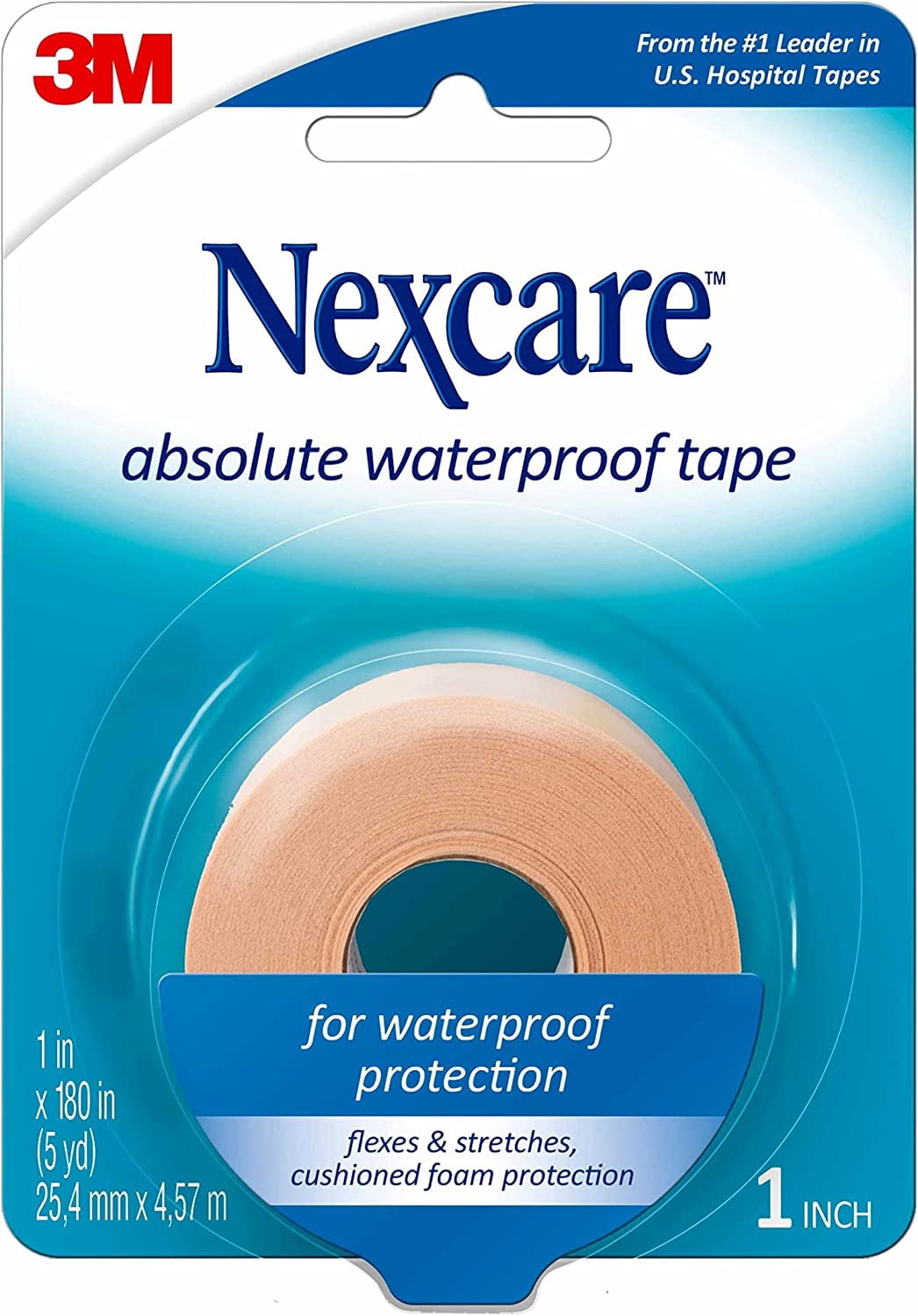 Absolutely waterproof tape, flexible foam medical tape, secures ...