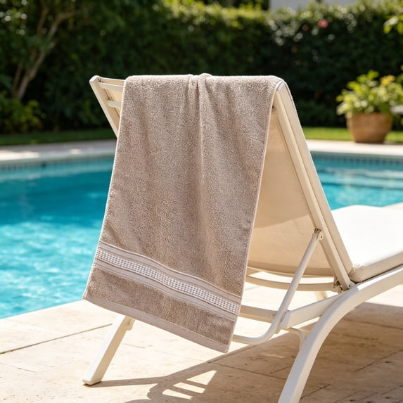 Absorbent Bath Towel Thick Soft Lint Free Quick Dry & Fade Resistant ...