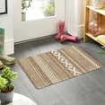 Absorbent Bathroom Rug Non Slip Indoor Doormat Crystal Velvet Floor Mat ...