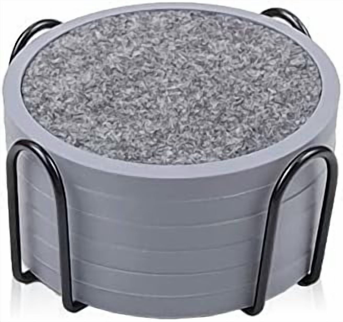 Absorbent Coasters for Drinks with Holder - 6packs, Silicone Coaster ...