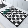 Absorbent Diatom Mud Drain Mat for Kitchen Sink and Dining Table - Non ...
