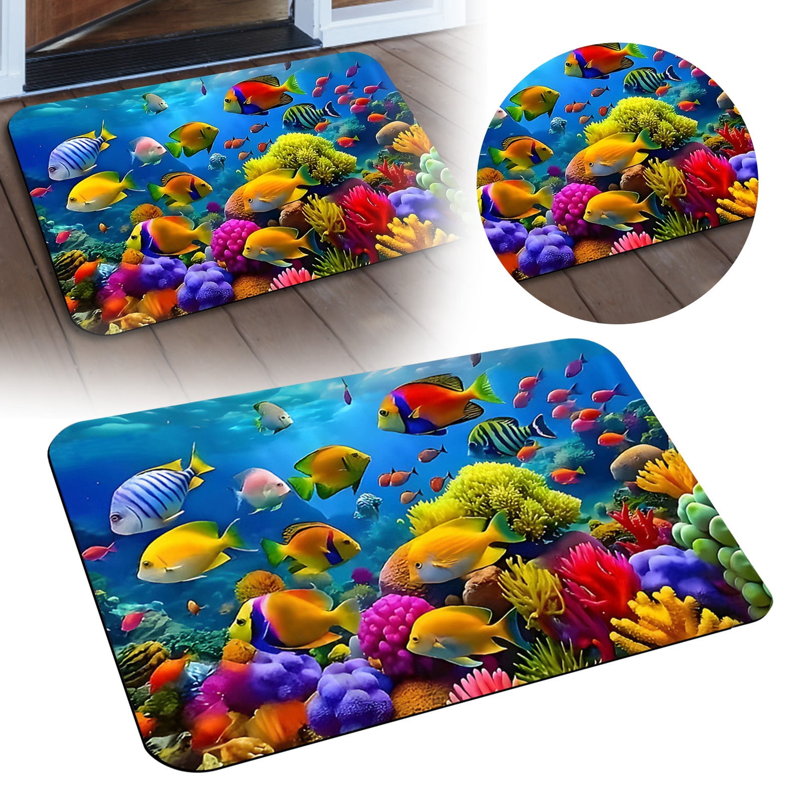 Absorbent Diatomaceous Earth Door Mat for Bathroom and Entryway - and ...