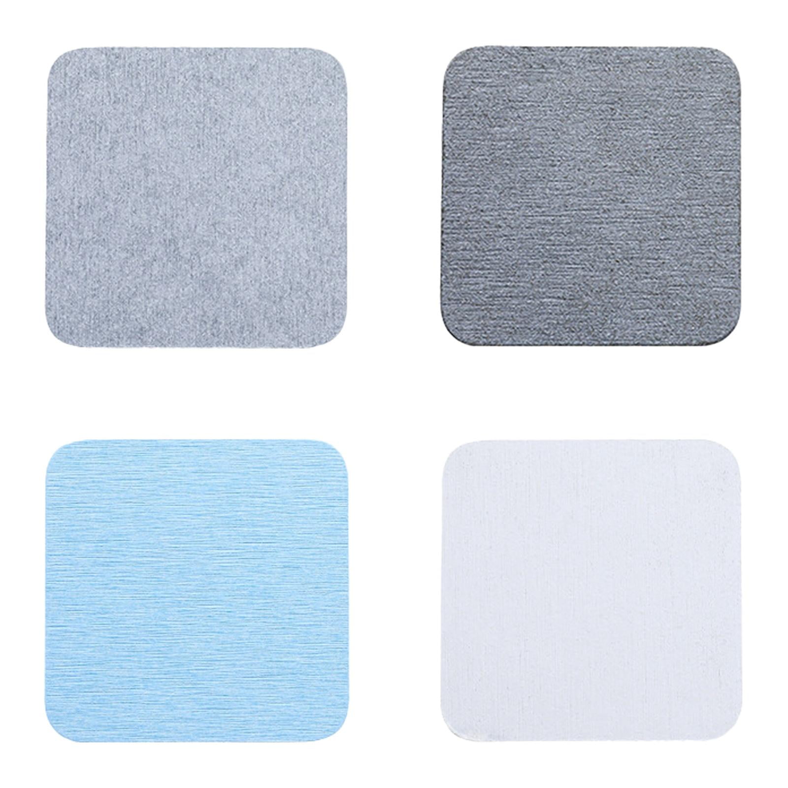 Absorbent Diatomite Drink Coasters Set of 4 – Fast Drying Square Cup ...
