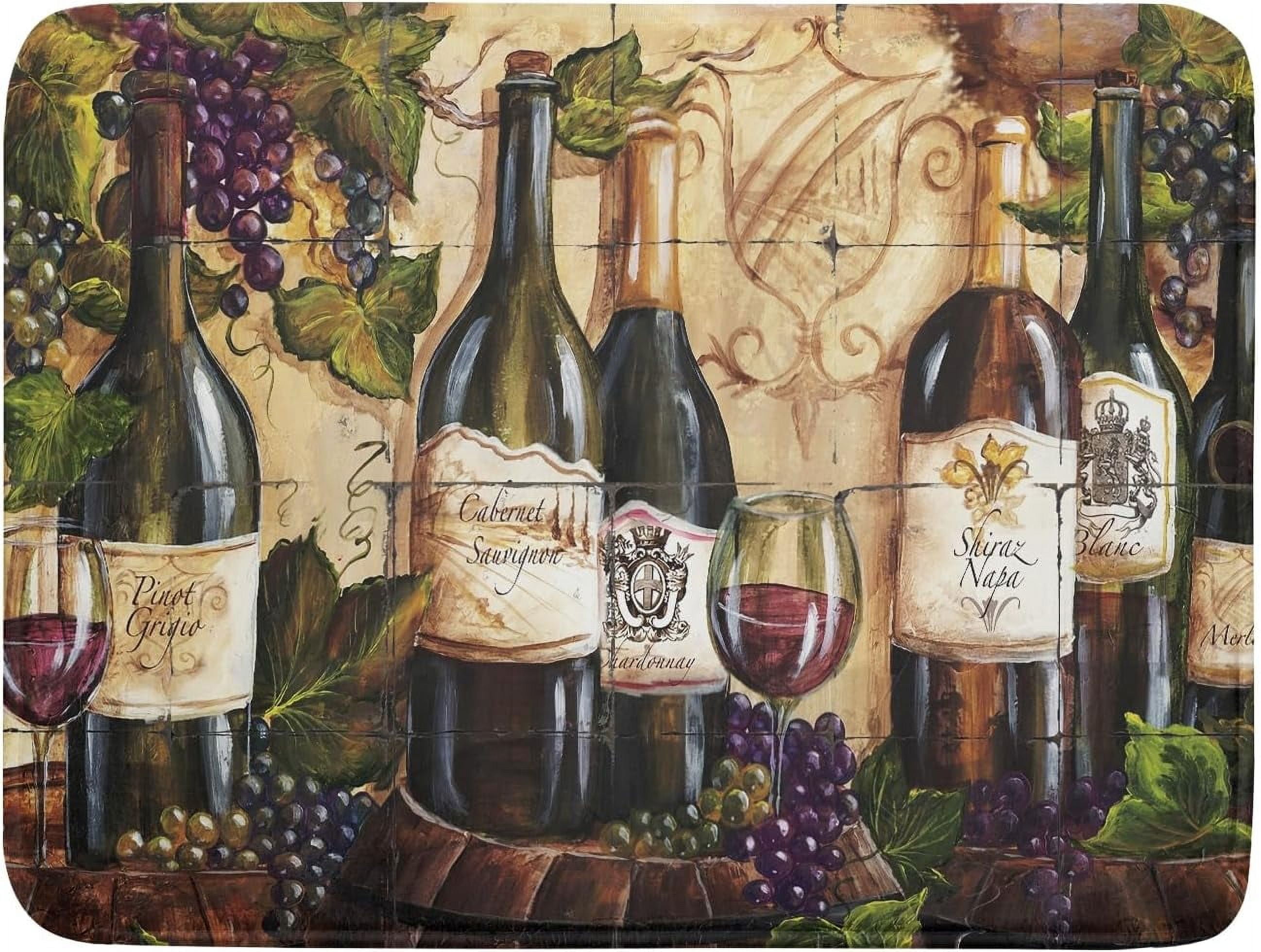 Absorbent Dish Drying Mat for Kitchen Counter 18x24 Inch Wine Dish ...