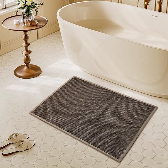 Absorbent Door Mat Non Slip Indoor Entryway Rug • Washable Floor Mat ...