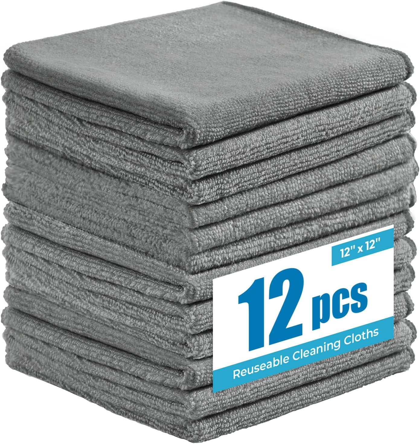 & Absorbent Fabric】These cloths use premium 270GSM microfiber to ...