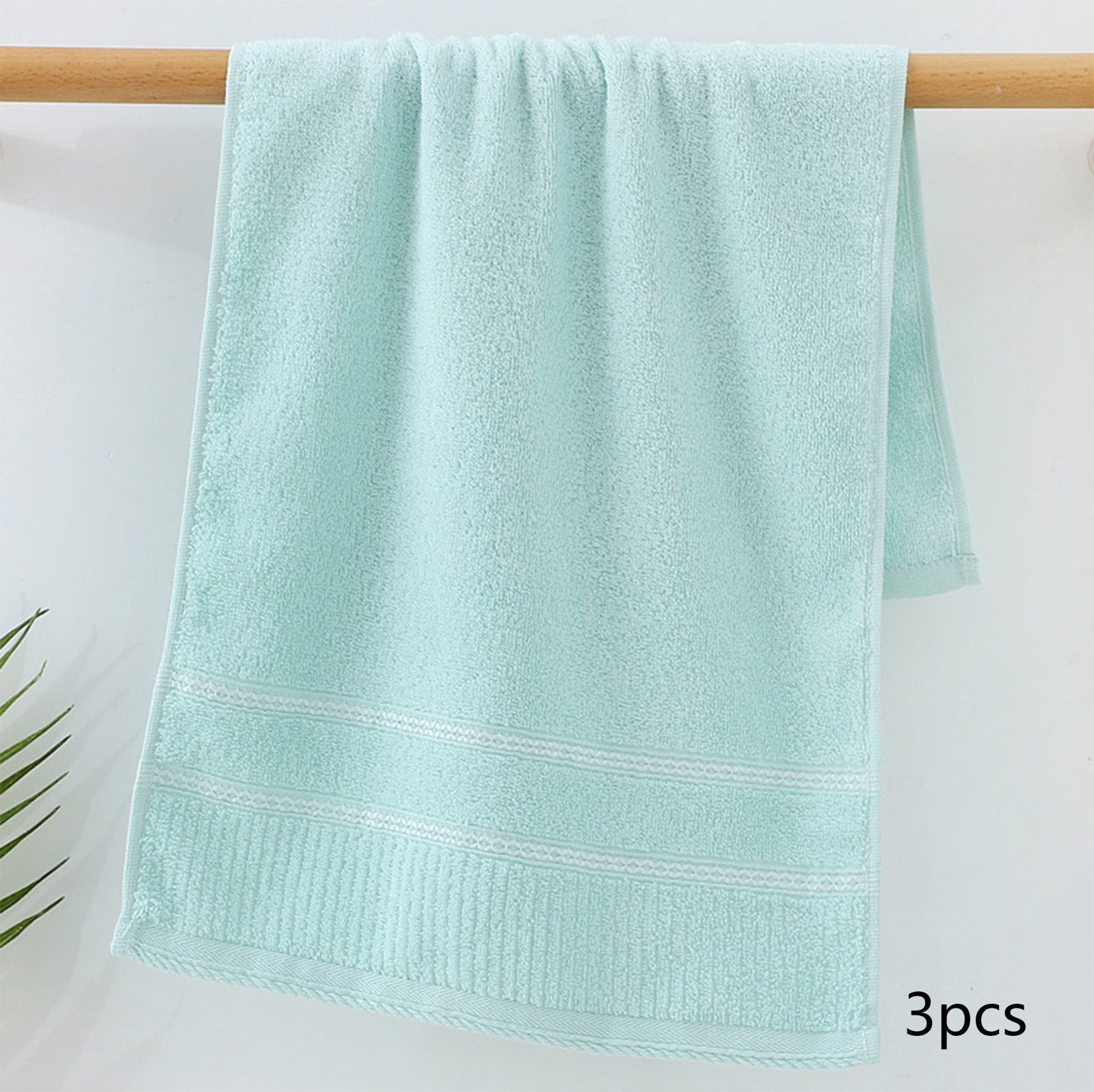 Absorbent Face Towel 3-Pack, Qiopertar Under $5 Towel 3 Pcsborder ...