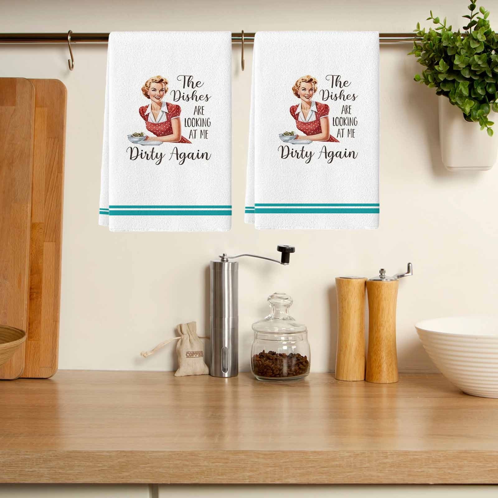 Absorbent Hand Towel, Extra Large Kitchen Towel Rag, 40x60cm Multicolor ...