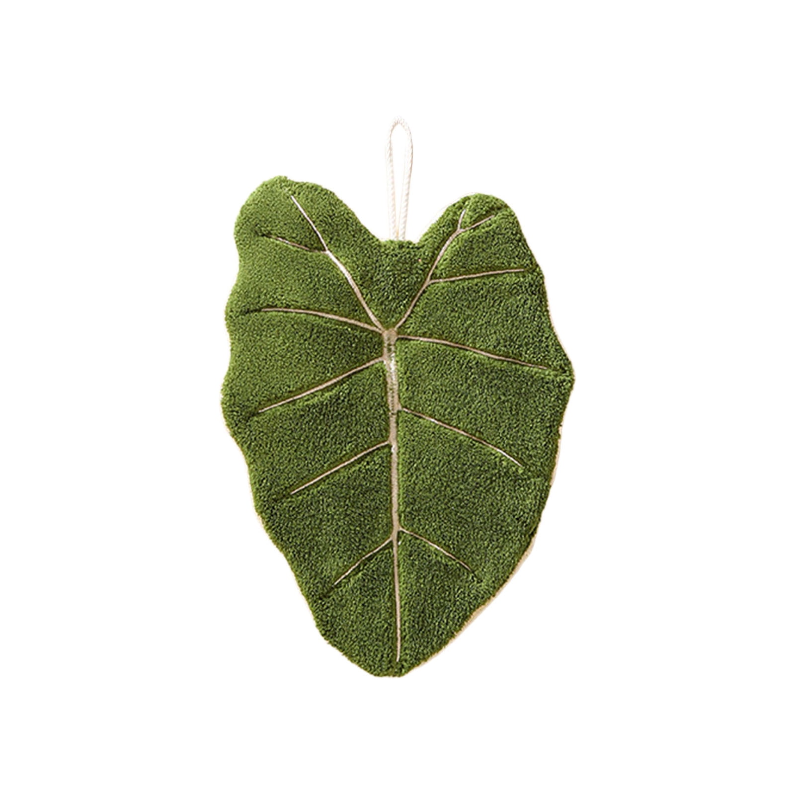 Absorbent Hand Towel Maples Shape Quick Drying Corals Fleece for ...