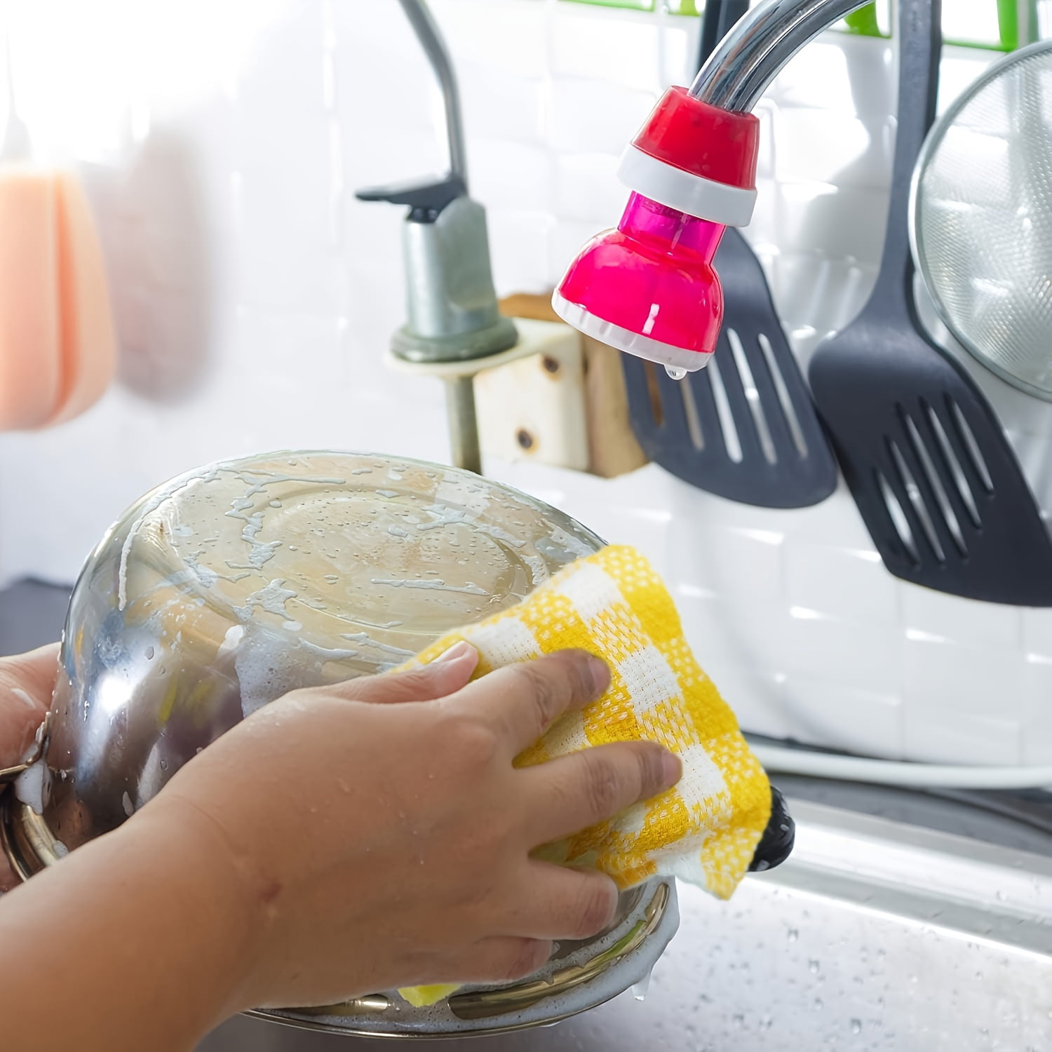 Absorbent Kitchen Dish Cloths, Soft Dishwashing Towel, Household ...