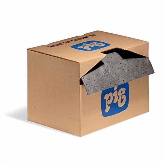 Absorbent Mat Roll in Dispenser Box - 15" x 75' Heavyweight Mat Roll ...