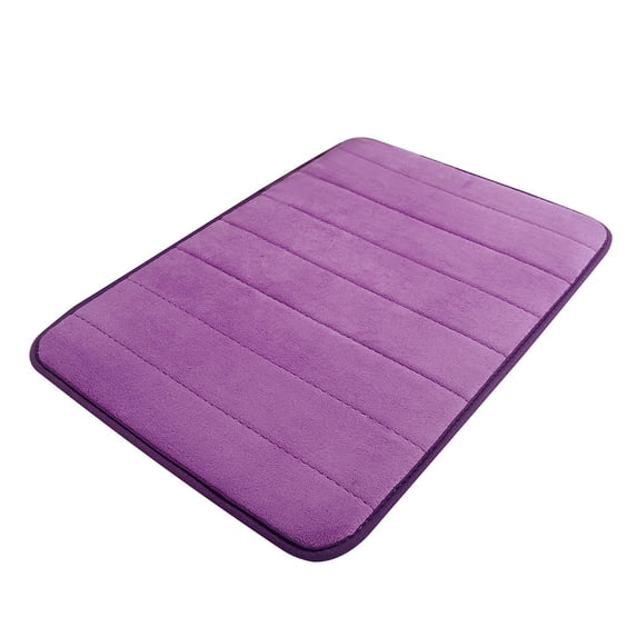 Absorbent Memory Foam Mat, Soft Bath Rug for Bathroom Bedroom Floor ...