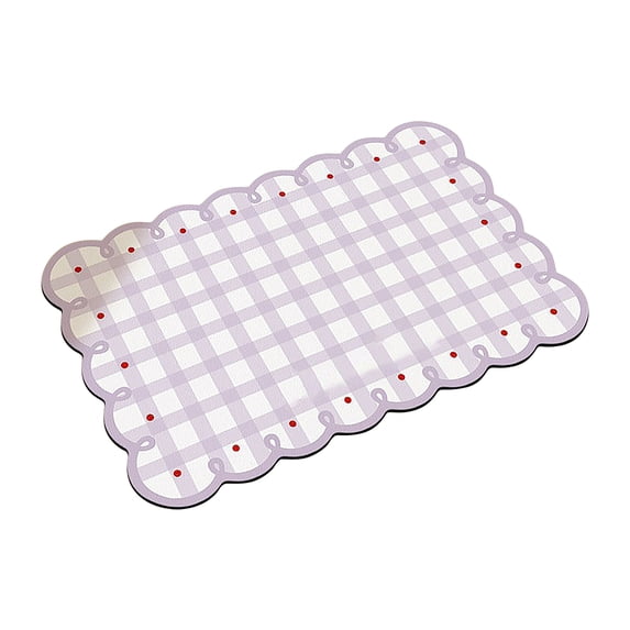 Absorbent Non Slip Kitchen Counter Mat with Bear Print Water Draining ...