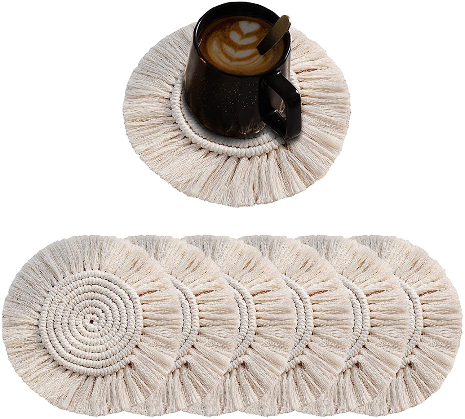 Absorbent Placemats, Boho Home Decor With A Vintage Look, Elegant ...