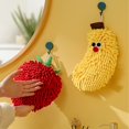 Absorbent Polyester Hand Towel with Hanging Loop for Kitchen and ...