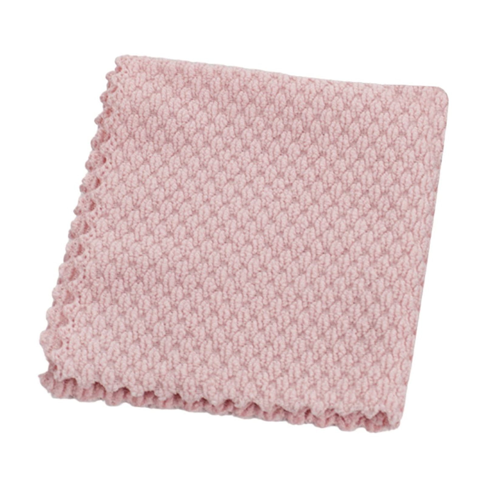 Absorbent Reusable Dish Cloths for Kitchen, Lint-Free Oil Cleaning ...
