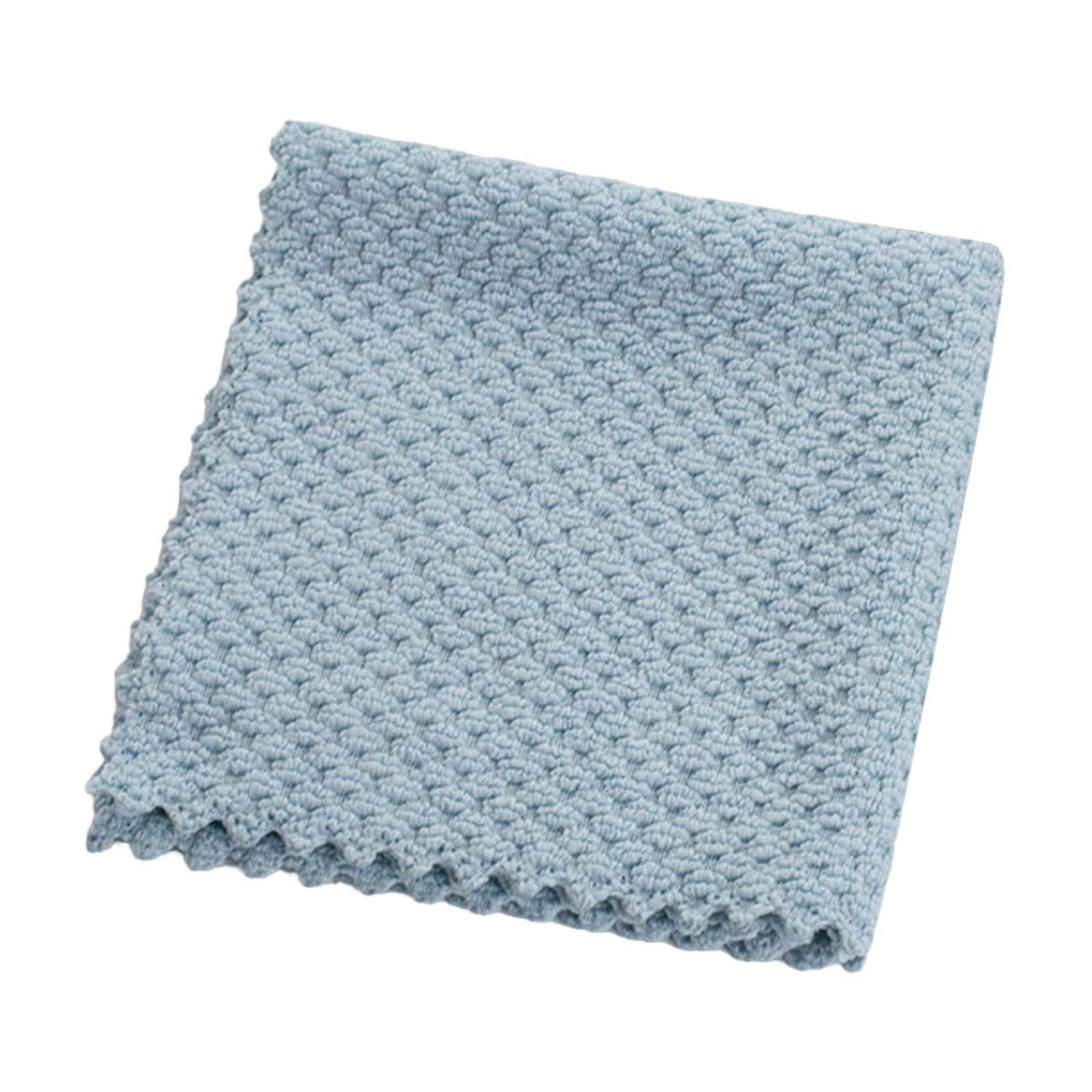 Absorbent Reusable Dish Cloths for Kitchen, Lint-Free Oil Cleaning ...