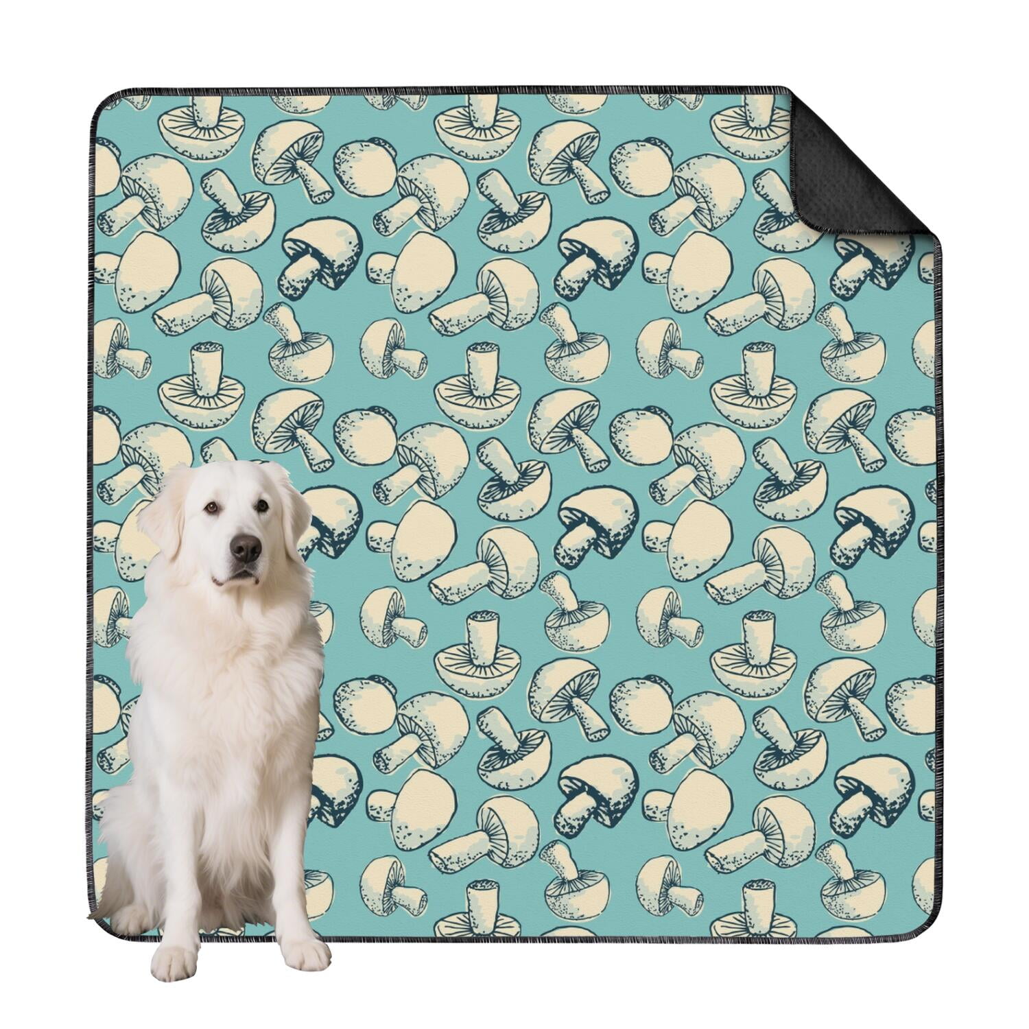Absorbent Reusable Pee Pads Featuring Botanical Illustrations, Washable ...