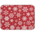Absorbent Reversible Dish Drying Mat Red Apple Heat Resistant Eco ...
