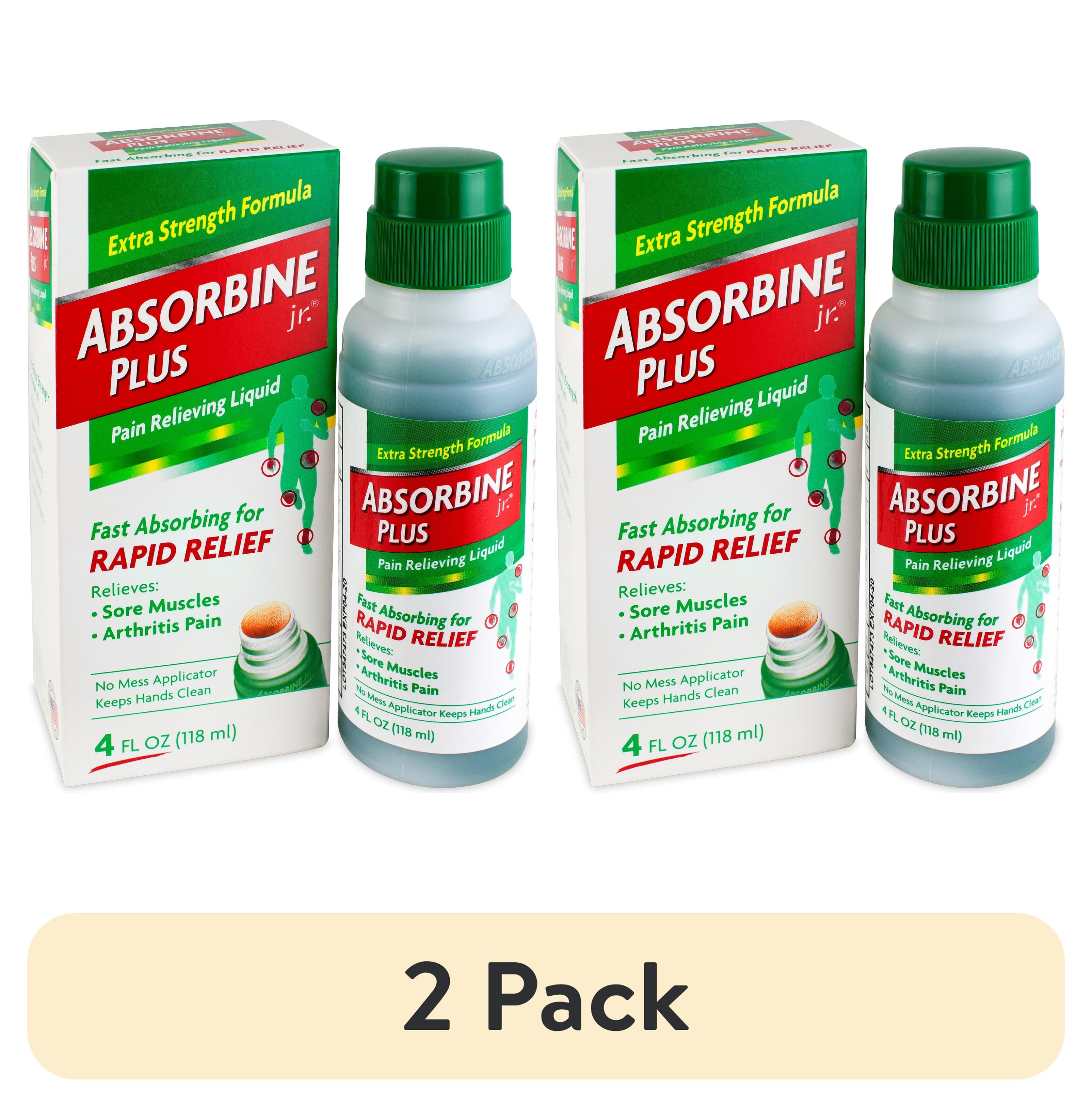 (2 pack) Absorbine Jr. Plus Spray Fast Absorbing Arthritis & Sore Body ...