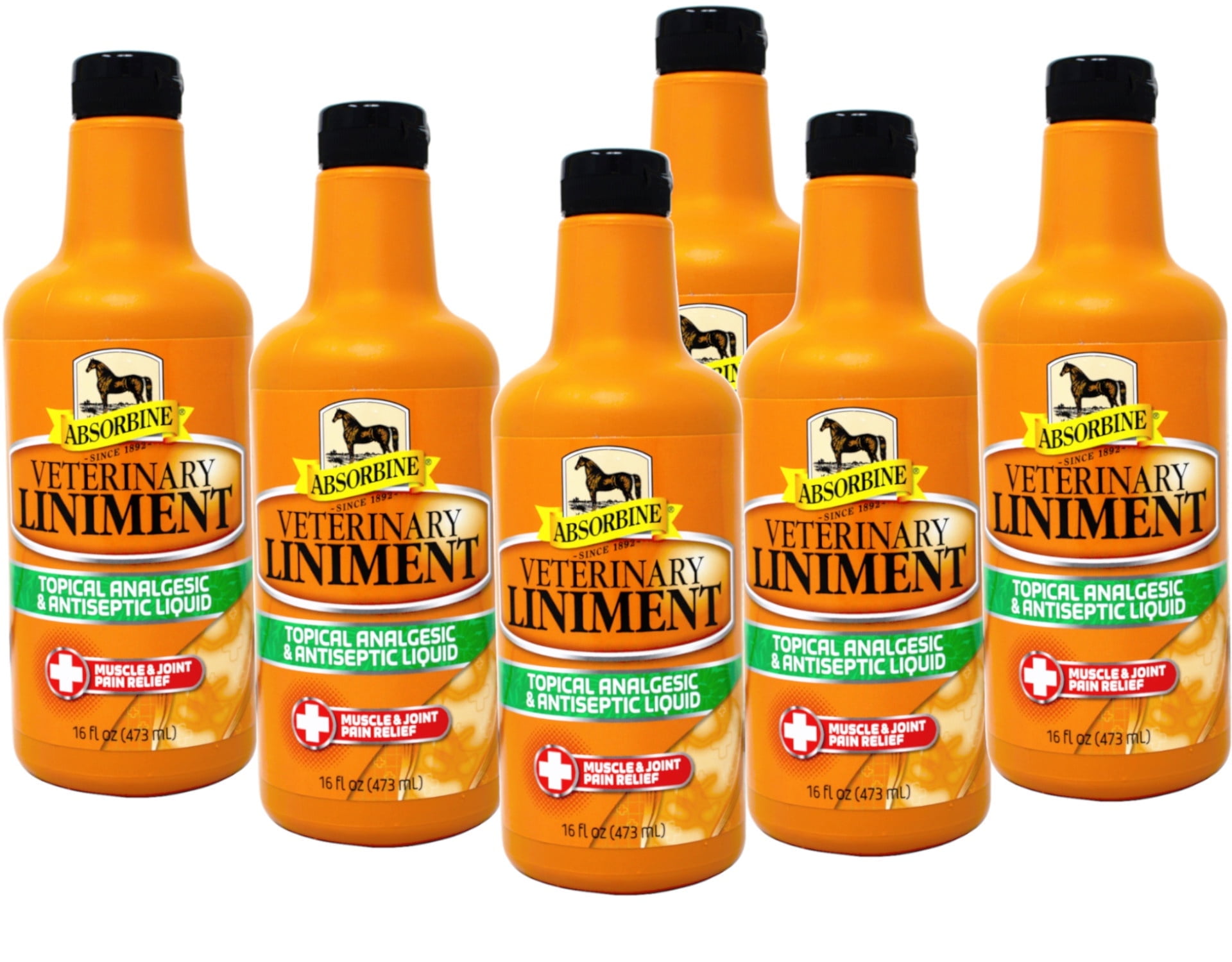 Absorbine Analgesic Horse Veterinary Topical Antiseptic Liniment, 16 oz ...