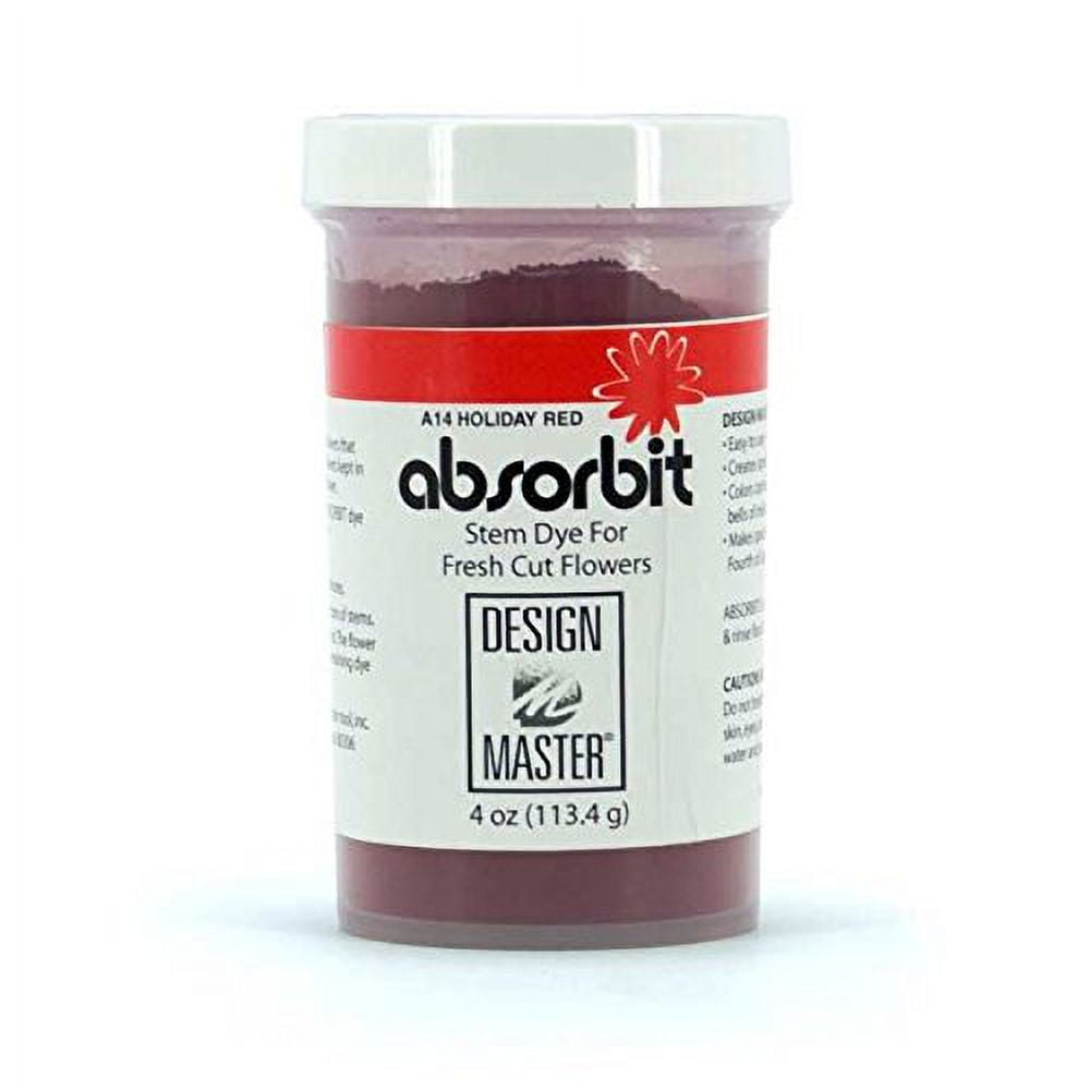 Absorbit Stem Dye for Fresh Cut Flowers Matte Finish Systemic (Holiday ...