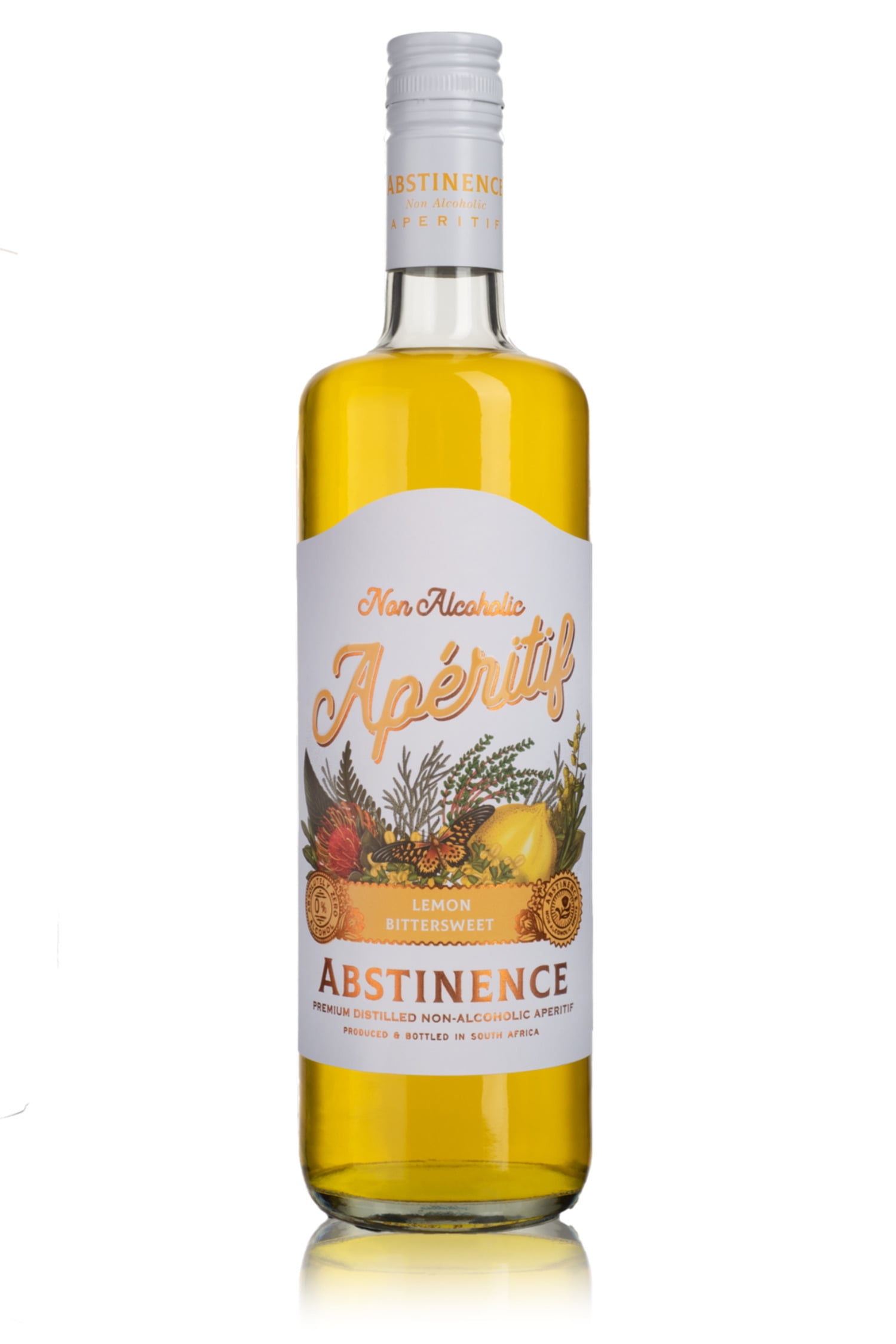 Abstinence Spirits Lemon Aperitif , Award Winning Non-Alcoholic Spirit ...
