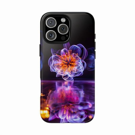 Abstract 3D Art of an Electric Wisp Graphic Case for iPhone 11,12,13,14 ...