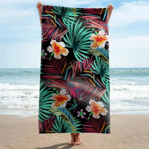 Abstract 3D Printed Microfiber Beach Bath Towel Large Quick Drying ...