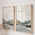 Abstract Acrylic Nature Landscape Modern Minimalist Poster Home Decor ...