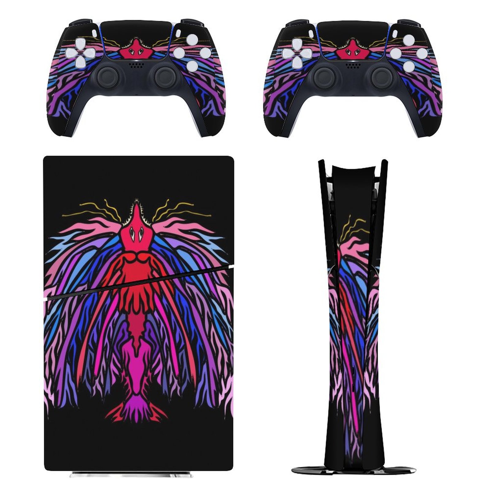 Abstract Animal Pattern PS5/PS5 Slim Digital Disc Skin Sticker For ...