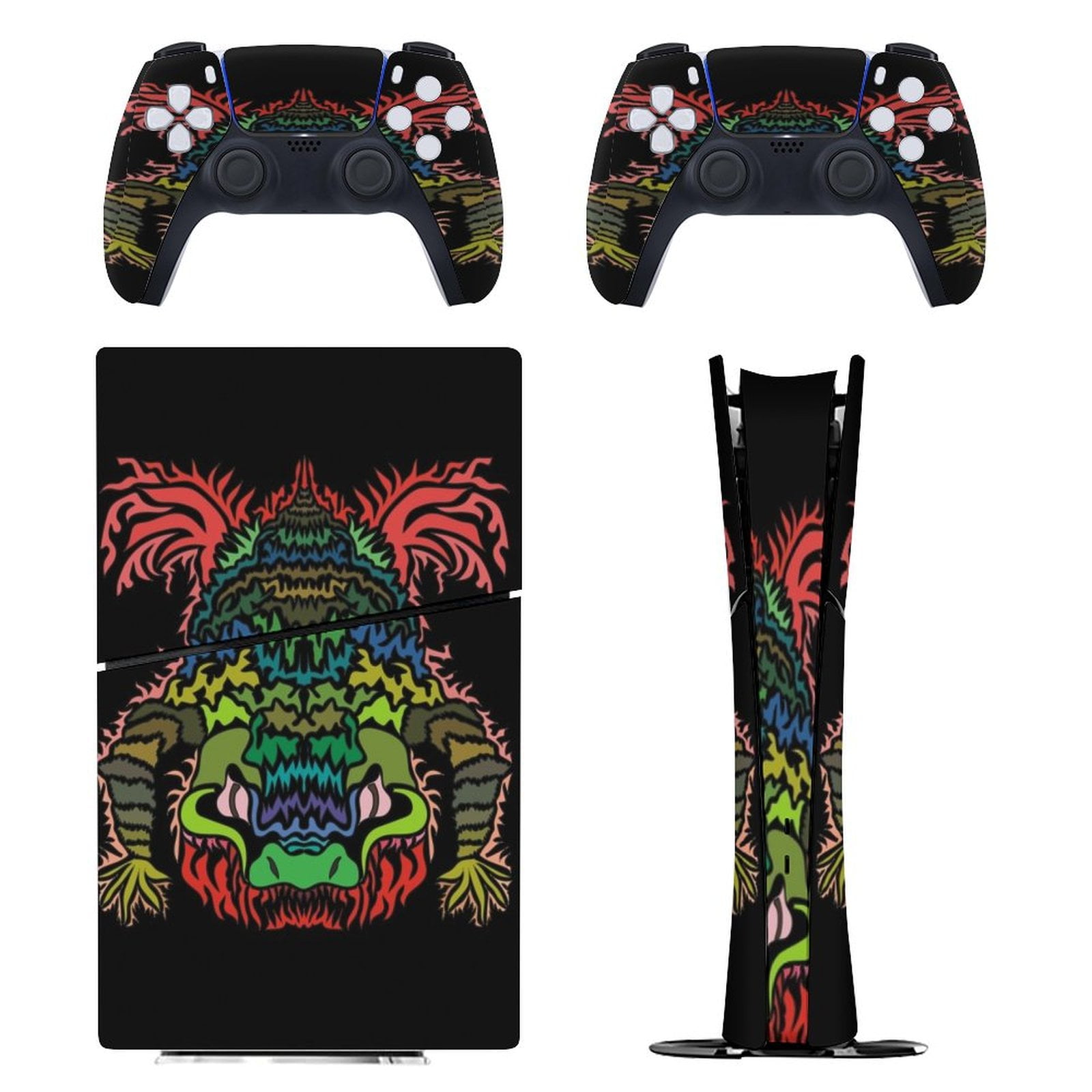 Abstract Animal Pattern PS5/PS5 Slim Digital Disc Skin Sticker For ...