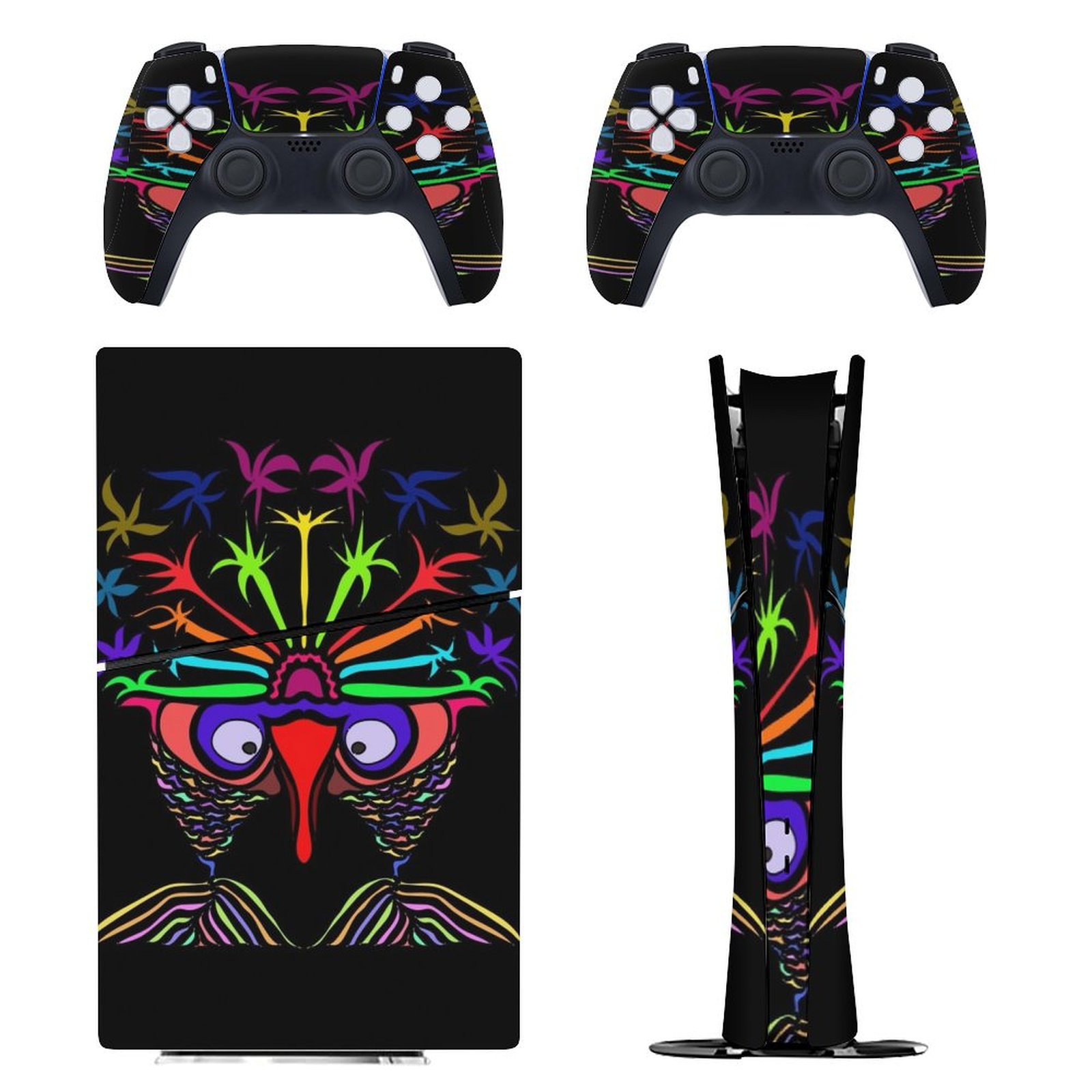 Abstract Animal Pattern PS5/PS5 Slim Digital Disc Skin Sticker For ...