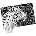 Abstract Animals Pattern Bathroom Rug Washable 2x3 Entryway Rug Non ...