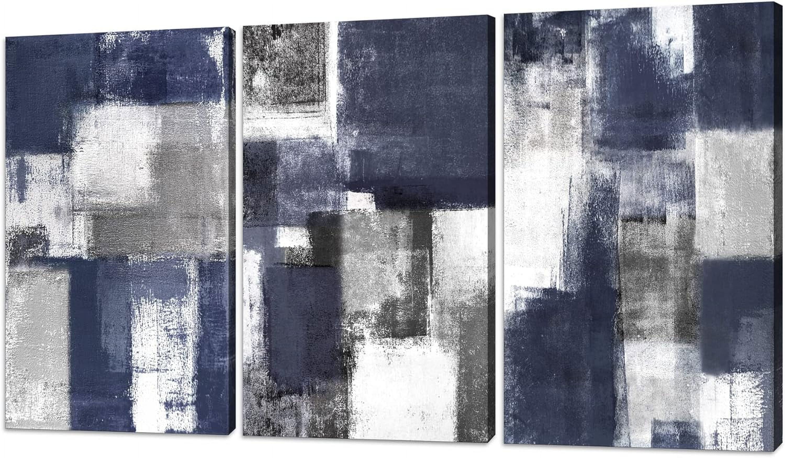 Abstract Art 3-panel Canvas Wall Art for Living Room Bedroom Canvas ...