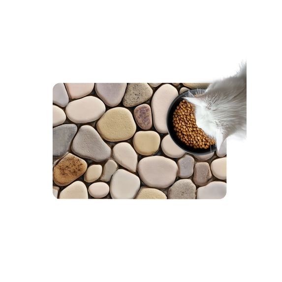 Abstract Art Cobblestones Doormat Non Slip Diatomaceous Earth Door Mat ...