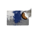 Abstract Art Doormat Non Slip Diatomaceous Earth Door Mat Absorbent ...