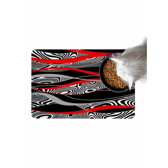 Abstract Art Doormat Non Slip Diatomaceous Earth Door Mat Absorbent ...