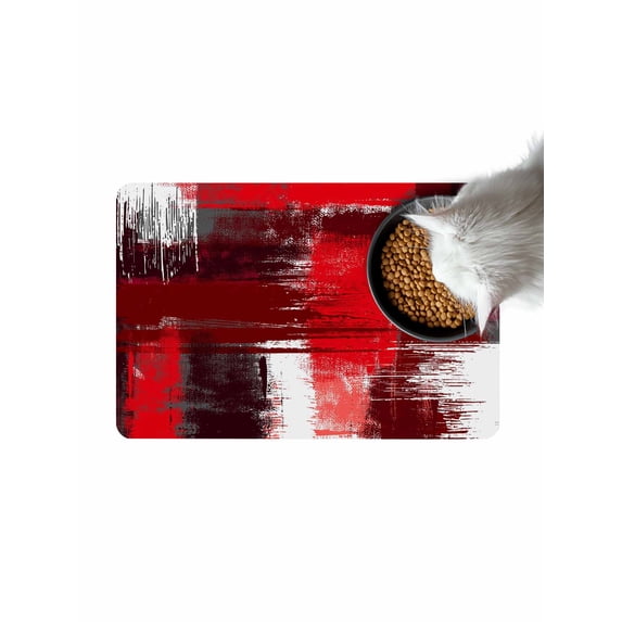 Abstract Art Doormat Non Slip Diatomaceous Earth Door Mat Absorbent ...