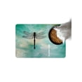 Abstract Art Doormat Non Slip Diatomaceous Earth Door Mat Absorbent ...