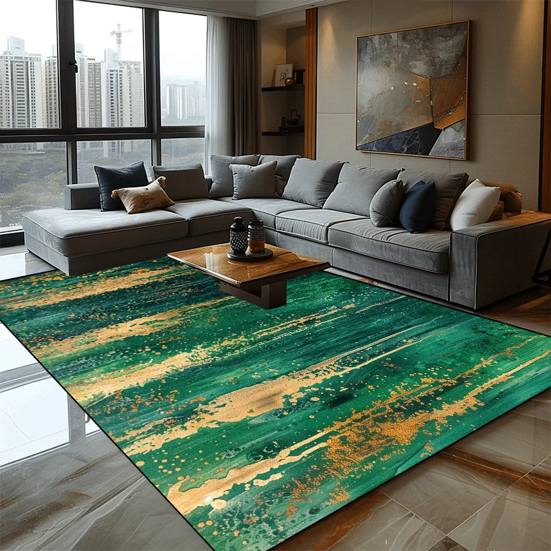Abstract Art Elastic Carpets for Living Room Sofas ration Bedroom ...