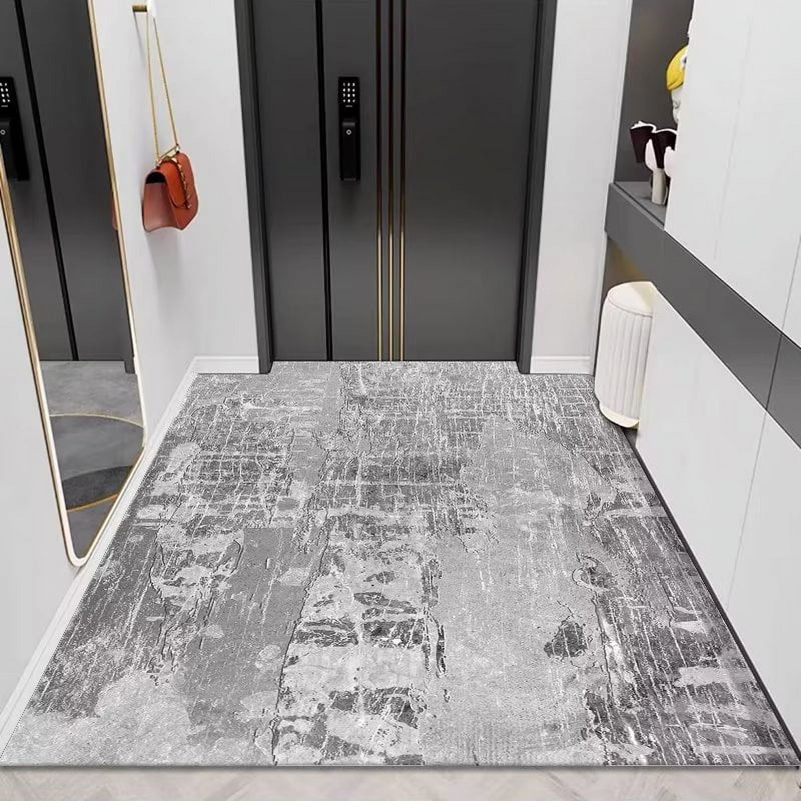 Abstract Art Entrance Door Hallway Mat Home r Hallway Area Rug Carpet ...