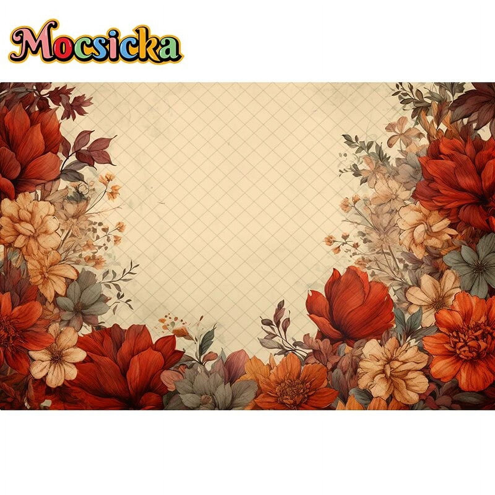 Abstract Art Floral Backdrop For Maternity Adult Kids Portrait ...