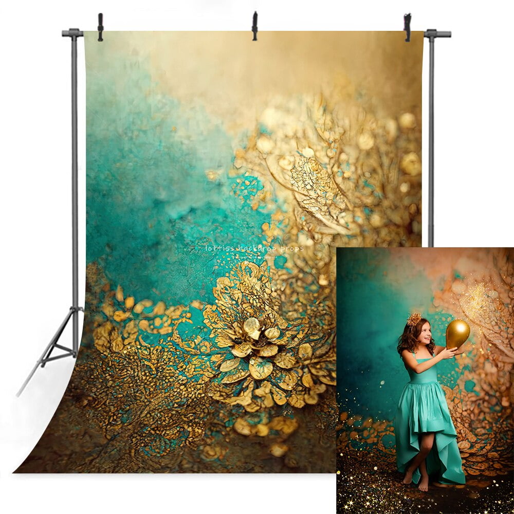 Abstract Art Flowers Photography Backdrops Maternity Portrait Painting ...